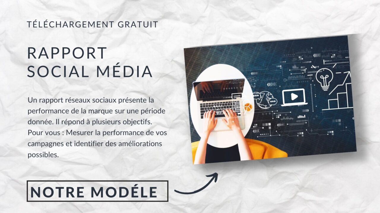Télécharger notre modèle de rapport Social Média - Agence de ...